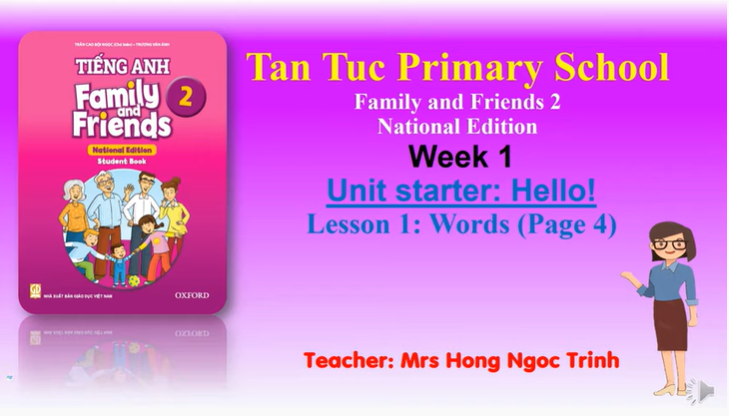 Week 1: Unit Starter - Lesson 1